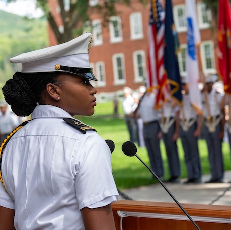 Scenes from the 2023 New Student Oath Ceremony | Norwich University